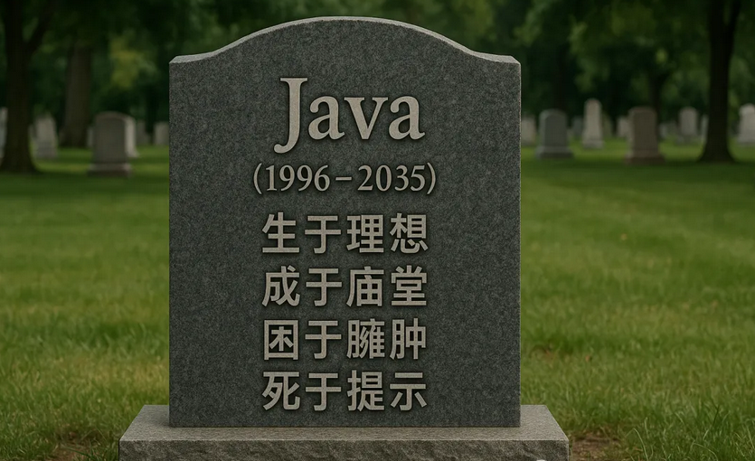 Java，1996年生，2035年卒 | 八阕