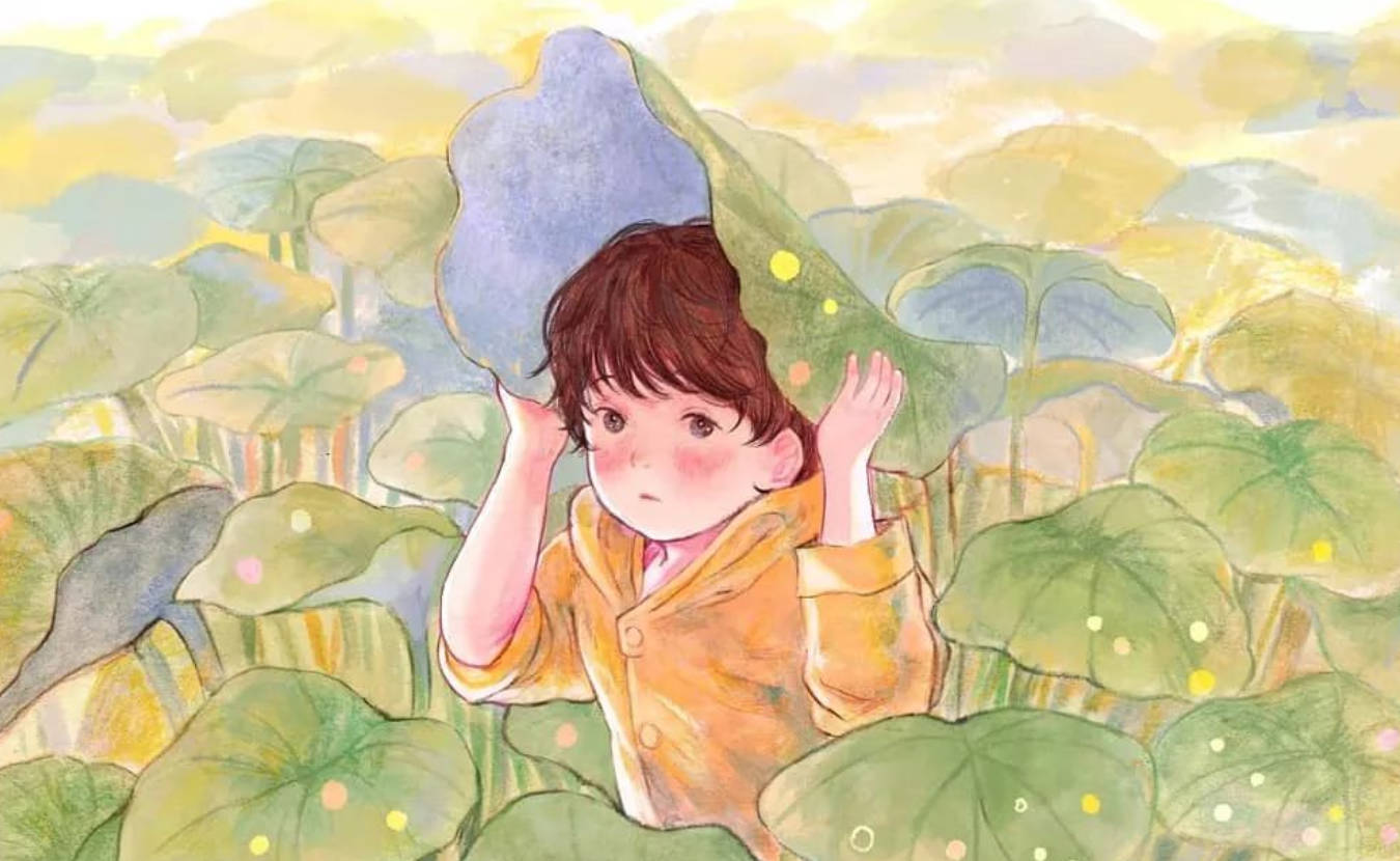 天啊，这水彩画也太治愈了吧 | 八阕